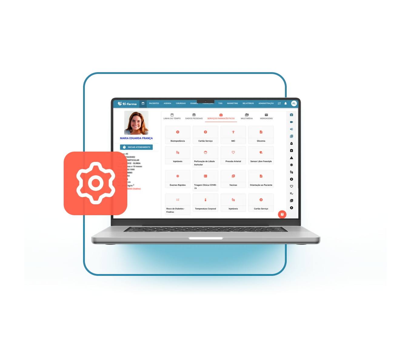 Tenha uma plataforma inteligente de serviços de saúde e relacionamento ...